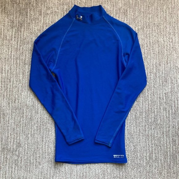 Under Armour | Shirts | Mens Small Under Armour Heatgear Metal Long ...